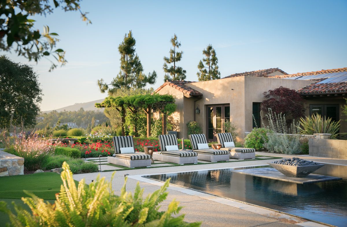 Italian Villa in Encinitas - Wynn Smith Landscape Architecture